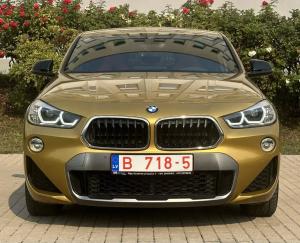Yellow BMW X2 2020 in Riga, with an engine capacity of 2.00 L and mileage of 160 thousand km for 26900 €, photo 3 on AUTOMOTO.COM.LV