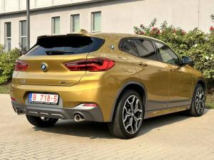 Yellow BMW X2 2020 in Riga, with an engine capacity of 2.00 L and mileage of 160 thousand km for 26900 €, photo 8 on AUTOMOTO.COM.LV