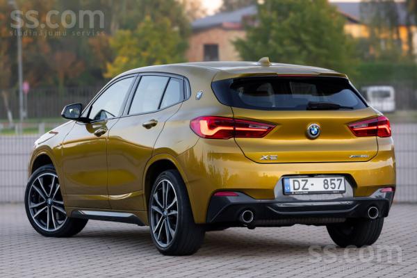 Dzeltens BMW X2 2020 Rīga, ar dzinēja tilpumu 2.00 L un nobraukumu 0 tūkst. km par 20400 €, foto 5 vietnē AUTOMOTO.COM.LV