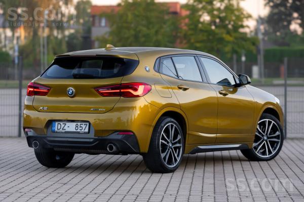 Dzeltens BMW X2 2020 Rīga, ar dzinēja tilpumu 2.00 L un nobraukumu 0 tūkst. km par 20400 €, foto 7 vietnē AUTOMOTO.COM.LV