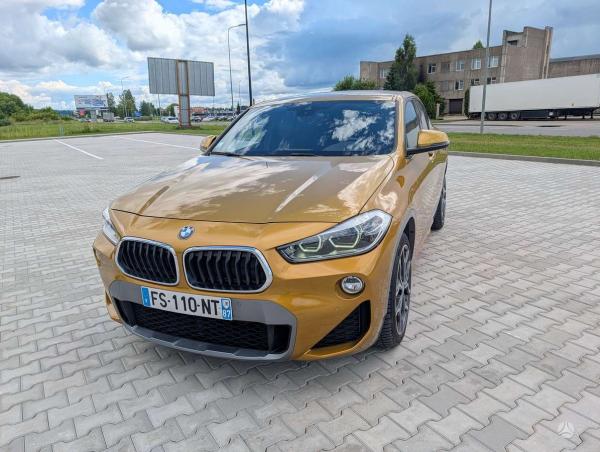 Dzeltens BMW X2 2018 Tauragė, ar dzinēja tilpumu 2.00 L un nobraukumu 98 tūkst. km par 18500 €, foto 2 vietnē AUTOMOTO.COM.LV