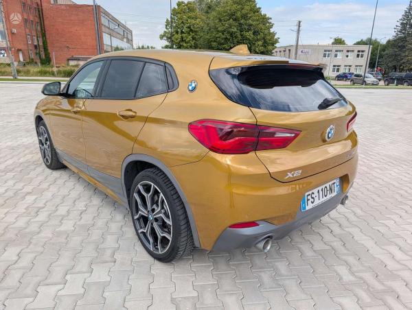 Dzeltens BMW X2 2018 Tauragė, ar dzinēja tilpumu 2.00 L un nobraukumu 98 tūkst. km par 18500 €, foto 8 vietnē AUTOMOTO.COM.LV