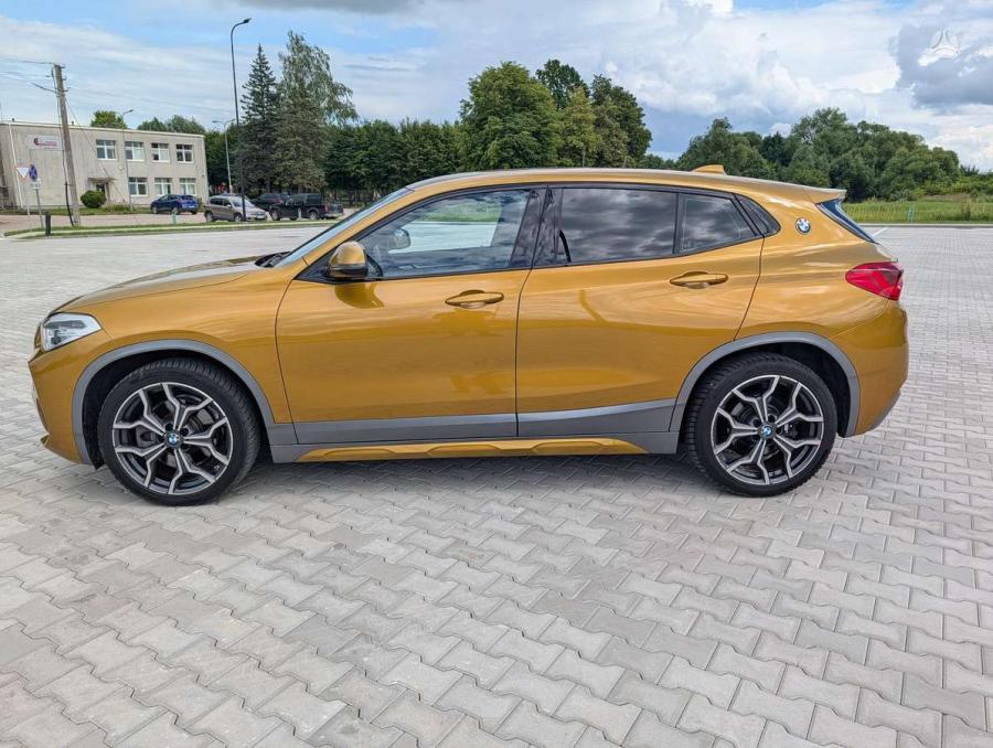 Dzeltens BMW X2 2018 Tauragė, ar dzinēja tilpumu 2.00 L un nobraukumu 98 tūkst. km par 18500 €, foto 10 vietnē AUTOMOTO.COM.LV