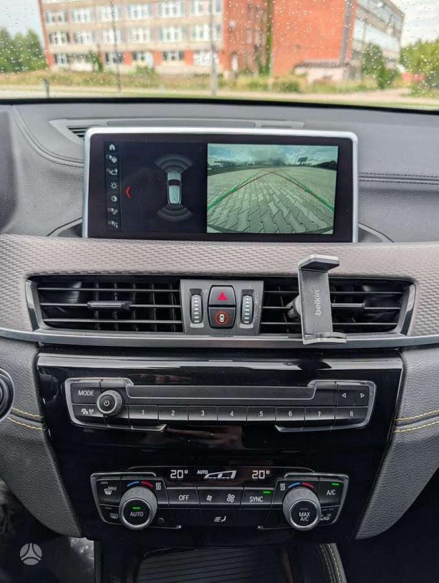 Dzeltens BMW X2 2018 Tauragė, ar dzinēja tilpumu 2.00 L un nobraukumu 98 tūkst. km par 18500 €, foto 15 vietnē AUTOMOTO.COM.LV