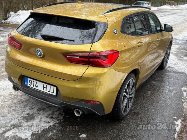 Yellow BMW X2 2019 in Tallinn, with an engine capacity of 2.00 L and mileage of 115 thousand km for 25900 €, photo 3 on AUTOMOTO.COM.LV