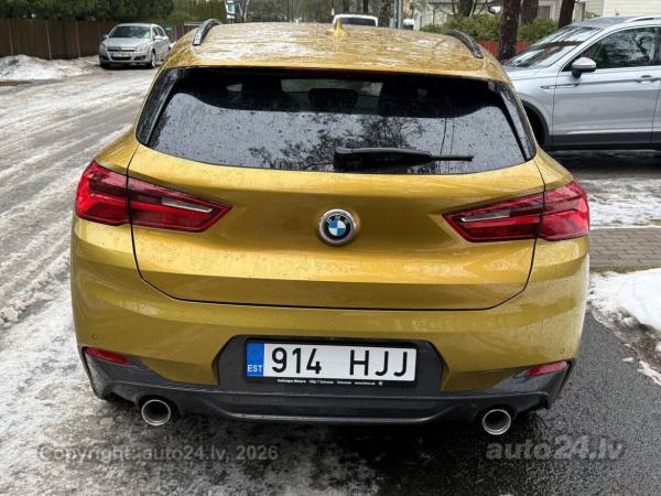 Yellow BMW X2 2019 in Tallinn, with an engine capacity of 2.00 L and mileage of 115 thousand km for 25900 €, photo 4 on AUTOMOTO.COM.LV