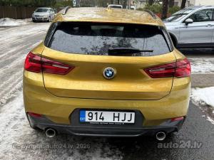 Yellow BMW X2 2019 in Tallinn, with an engine capacity of 2.00 L and mileage of 115 thousand km for 25900 €, photo 5 on AUTOMOTO.COM.LV