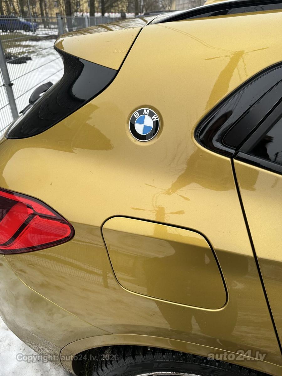 Yellow BMW X2 2019 in Tallinn, with an engine capacity of 2.00 L and mileage of 115 thousand km for 25900 €, photo 6 on AUTOMOTO.COM.LV