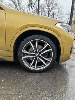 Yellow BMW X2 2019 in Tallinn, with an engine capacity of 2.00 L and mileage of 115 thousand km for 25900 €, photo 9 on AUTOMOTO.COM.LV