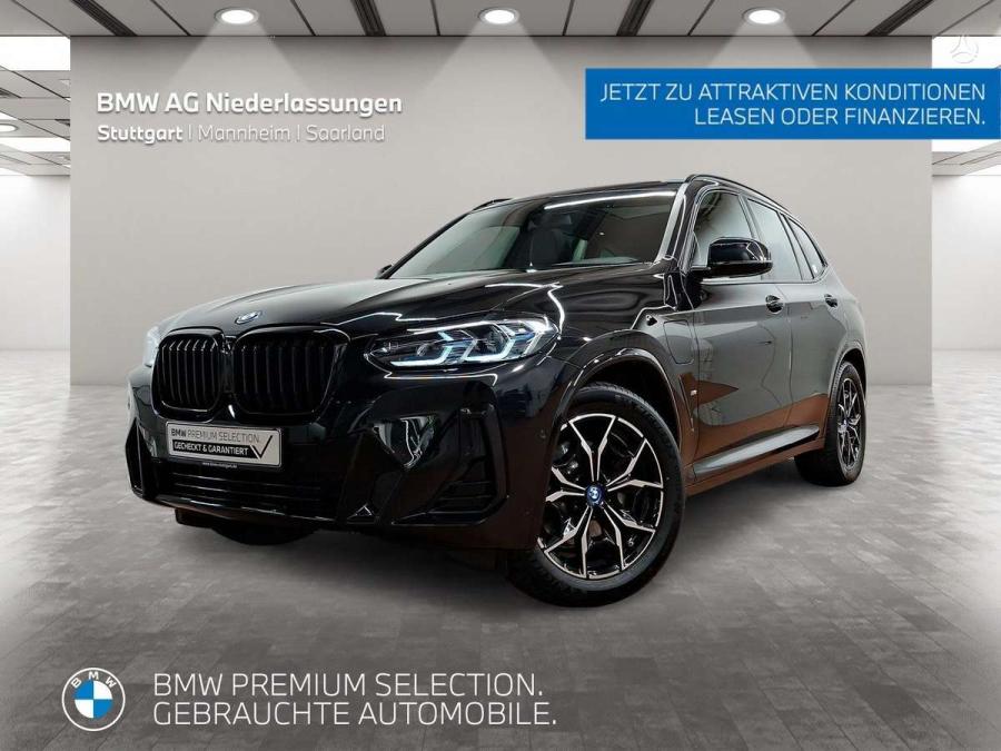 Black BMW X3 2024 in Vilnius, with an engine capacity of 2.00 L and mileage of 32 thousand km for 50990 €, photo 1 on AUTOMOTO.COM.LV