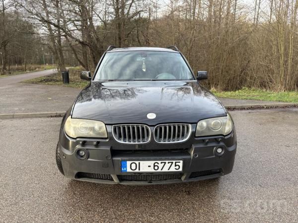 Black BMW X3 2004 in Liepaja, with an engine capacity of 3.00 L and mileage of 294 thousand km for 4350 €, photo 1 on AUTOMOTO.COM.LV