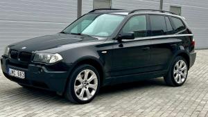 Melns BMW X3 2004 Viļņa, ar dzinēja tilpumu 2.99 L un nobraukumu 330 tūkst. km par 3900 €, foto 2 vietnē AUTOMOTO.COM.LV