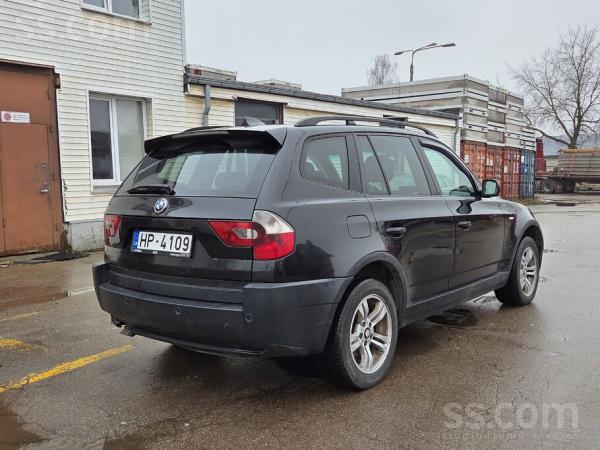 Black BMW X3 2004 in Riga, with an engine capacity of 3.00 L and mileage of 403 thousand km for 3500 €, photo 3 on AUTOMOTO.COM.LV