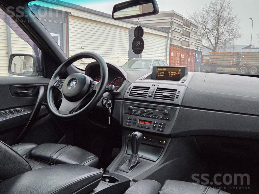 Melns BMW X3 2004 Rīga, ar dzinēja tilpumu 3.00 L un nobraukumu 403 tūkst. km par 3500 €, foto 9 vietnē AUTOMOTO.COM.LV