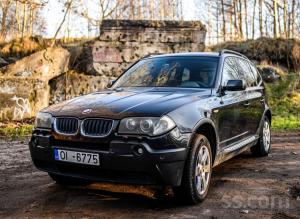 Black BMW X3 2004 in Liepaja, with an engine capacity of 3.00 L and mileage of 295 thousand km for 4350 €, photo  on AUTOMOTO.COM.LV