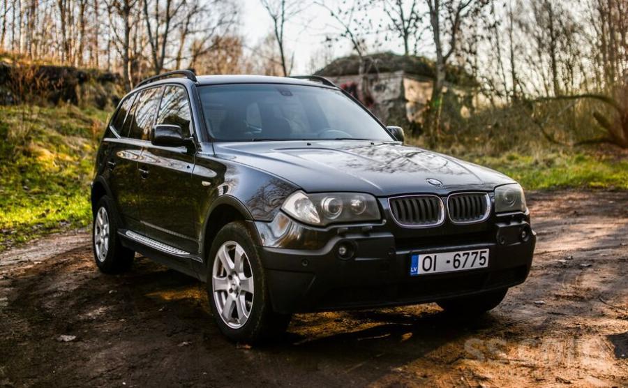 Black BMW X3 2004 in Liepaja, with an engine capacity of 3.00 L and mileage of 295 thousand km for 4350 €, photo 2 on AUTOMOTO.COM.LV