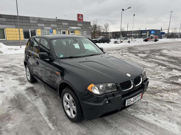Black BMW X3 2004 in Kaunas, with an engine capacity of 2.99 L and mileage of 220 thousand km for 3200 €, photo 1 on AUTOMOTO.COM.LV