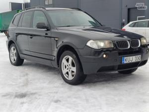 Melns BMW X3 2004 Kauņa, ar dzinēja tilpumu 3.00 L un nobraukumu 111 tūkst. km par 3350 €, foto 4 vietnē AUTOMOTO.COM.LV