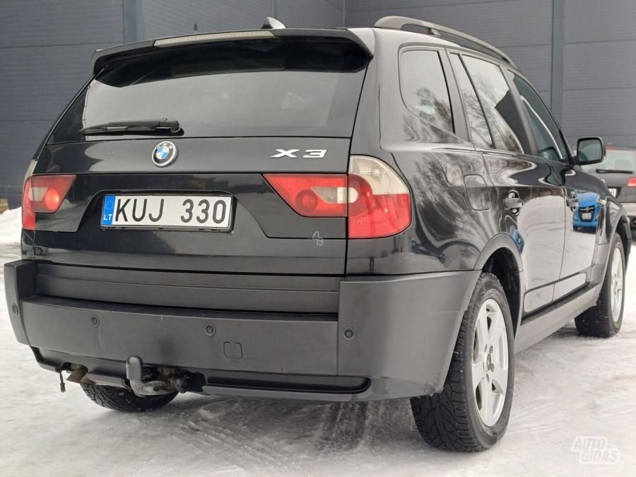 Black BMW X3 2004 in Kaunas, with an engine capacity of 3.00 L and mileage of 450 thousand km for 3250 €, photo 7 on AUTOMOTO.COM.LV