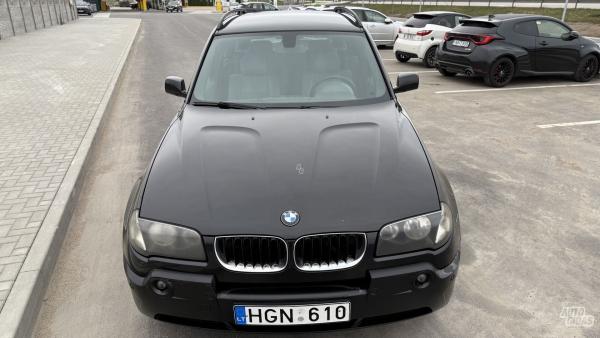 Melns BMW X3 2004 Klaipėda, ar dzinēja tilpumu 3.00 L un nobraukumu 414 tūkst. km par 3500 €, foto 1 vietnē AUTOMOTO.COM.LV