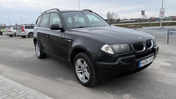Melns BMW X3 2004 Klaipėda, ar dzinēja tilpumu 3.00 L un nobraukumu 414 tūkst. km par 3500 €, foto 2 vietnē AUTOMOTO.COM.LV