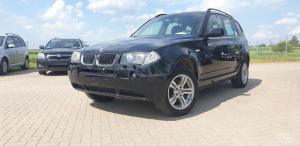 Black BMW X3 2004 in Kedainiai, with an engine capacity of 3.00 L and mileage of 207 thousand km for 3800 €, photo  on AUTOMOTO.COM.LV
