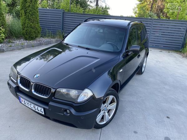 Melns BMW X3 2004 Kauņa, ar dzinēja tilpumu 3.00 L un nobraukumu 360 tūkst. km par 3500 €, foto 4 vietnē AUTOMOTO.COM.LV