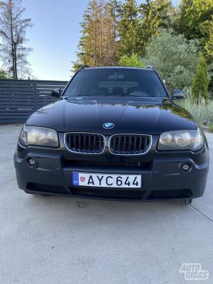 Black BMW X3 2004 in Kaunas, with an engine capacity of 3.00 L and mileage of 360 thousand km for 3500 €, photo 6 on AUTOMOTO.COM.LV