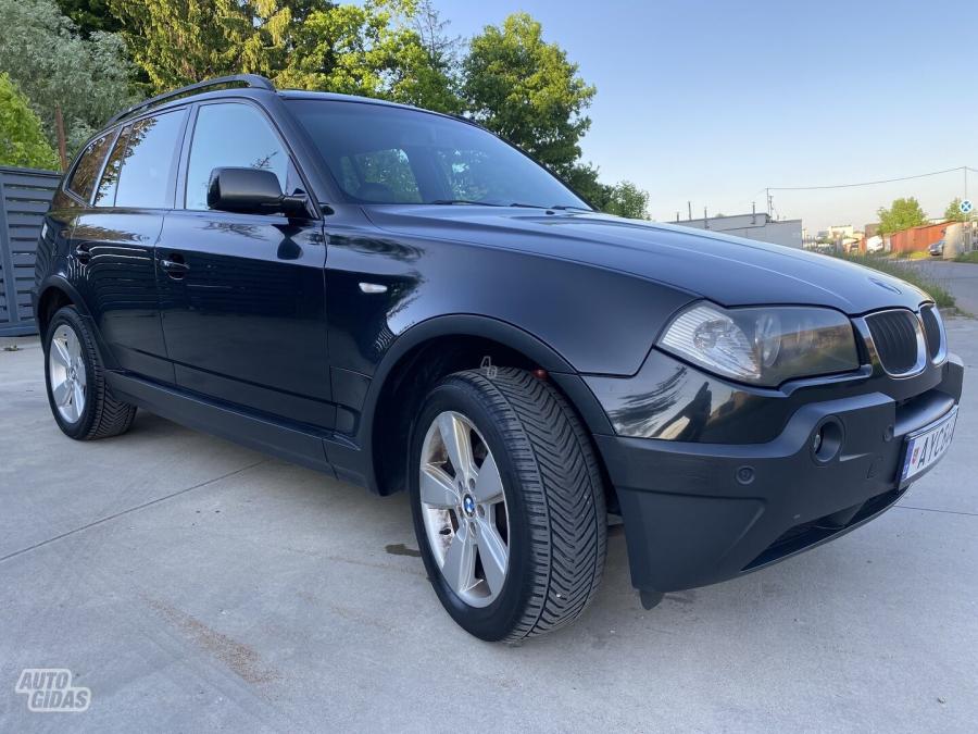 Black BMW X3 2004 in Kaunas, with an engine capacity of 3.00 L and mileage of 360 thousand km for 3500 €, photo 8 on AUTOMOTO.COM.LV