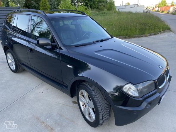 Melns BMW X3 2004 Kauņa, ar dzinēja tilpumu 3.00 L un nobraukumu 360 tūkst. km par 3500 €, foto 8 vietnē AUTOMOTO.COM.LV