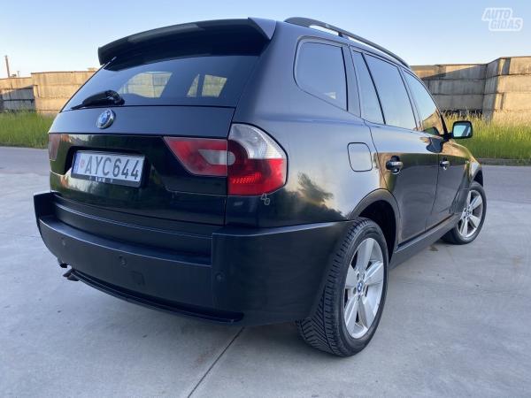 Melns BMW X3 2004 Kauņa, ar dzinēja tilpumu 3.00 L un nobraukumu 360 tūkst. km par 3500 €, foto 10 vietnē AUTOMOTO.COM.LV