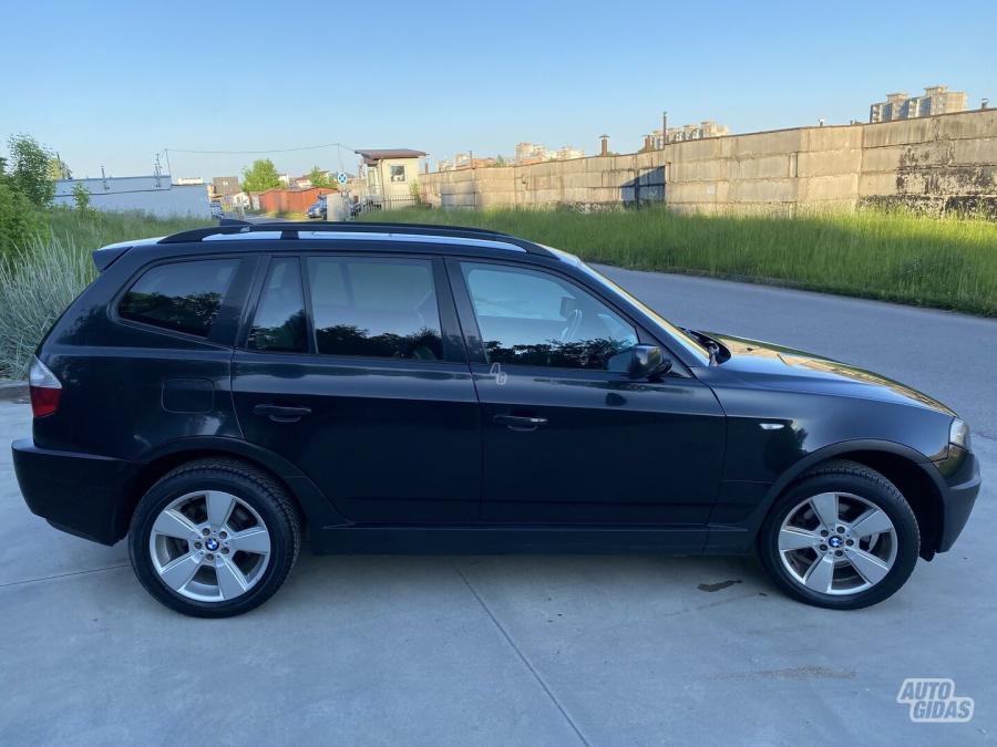 Black BMW X3 2004 in Kaunas, with an engine capacity of 3.00 L and mileage of 360 thousand km for 3500 €, photo 12 on AUTOMOTO.COM.LV