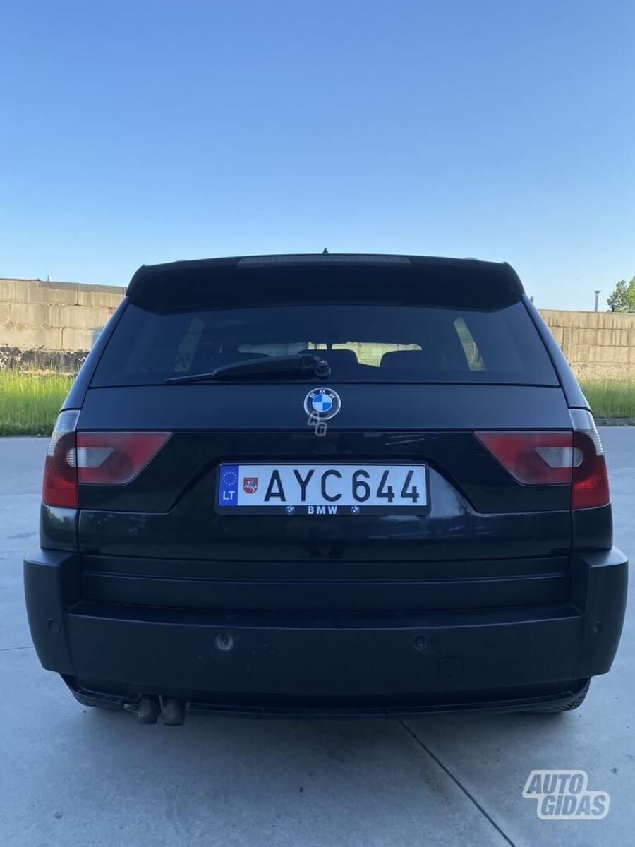 Black BMW X3 2004 in Kaunas, with an engine capacity of 3.00 L and mileage of 360 thousand km for 3500 €, photo 14 on AUTOMOTO.COM.LV