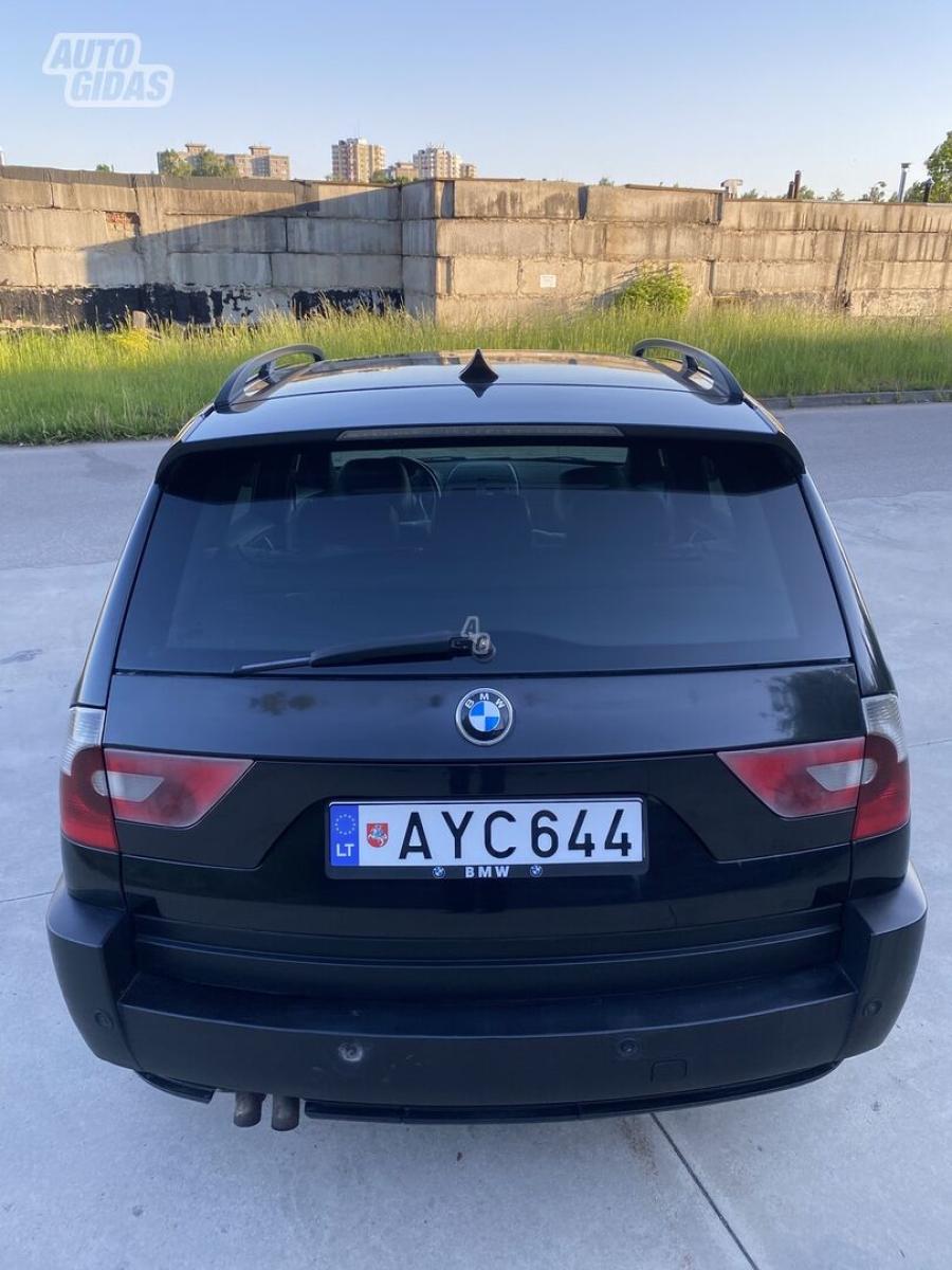 Black BMW X3 2004 in Kaunas, with an engine capacity of 3.00 L and mileage of 360 thousand km for 3500 €, photo 15 on AUTOMOTO.COM.LV