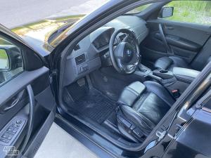Black BMW X3 2004 in Kaunas, with an engine capacity of 3.00 L and mileage of 360 thousand km for 3500 €, photo 18 on AUTOMOTO.COM.LV
