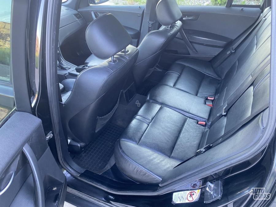 Black BMW X3 2004 in Kaunas, with an engine capacity of 3.00 L and mileage of 360 thousand km for 3500 €, photo 19 on AUTOMOTO.COM.LV