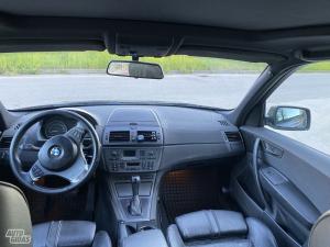 Black BMW X3 2004 in Kaunas, with an engine capacity of 3.00 L and mileage of 360 thousand km for 3500 €, photo 23 on AUTOMOTO.COM.LV