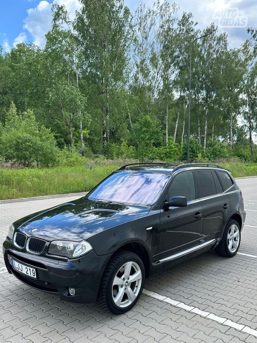Black BMW X3 2004 in Kaunas, with an engine capacity of 3.00 L and mileage of 346 thousand km for 2900 €, photo 1 on AUTOMOTO.COM.LV