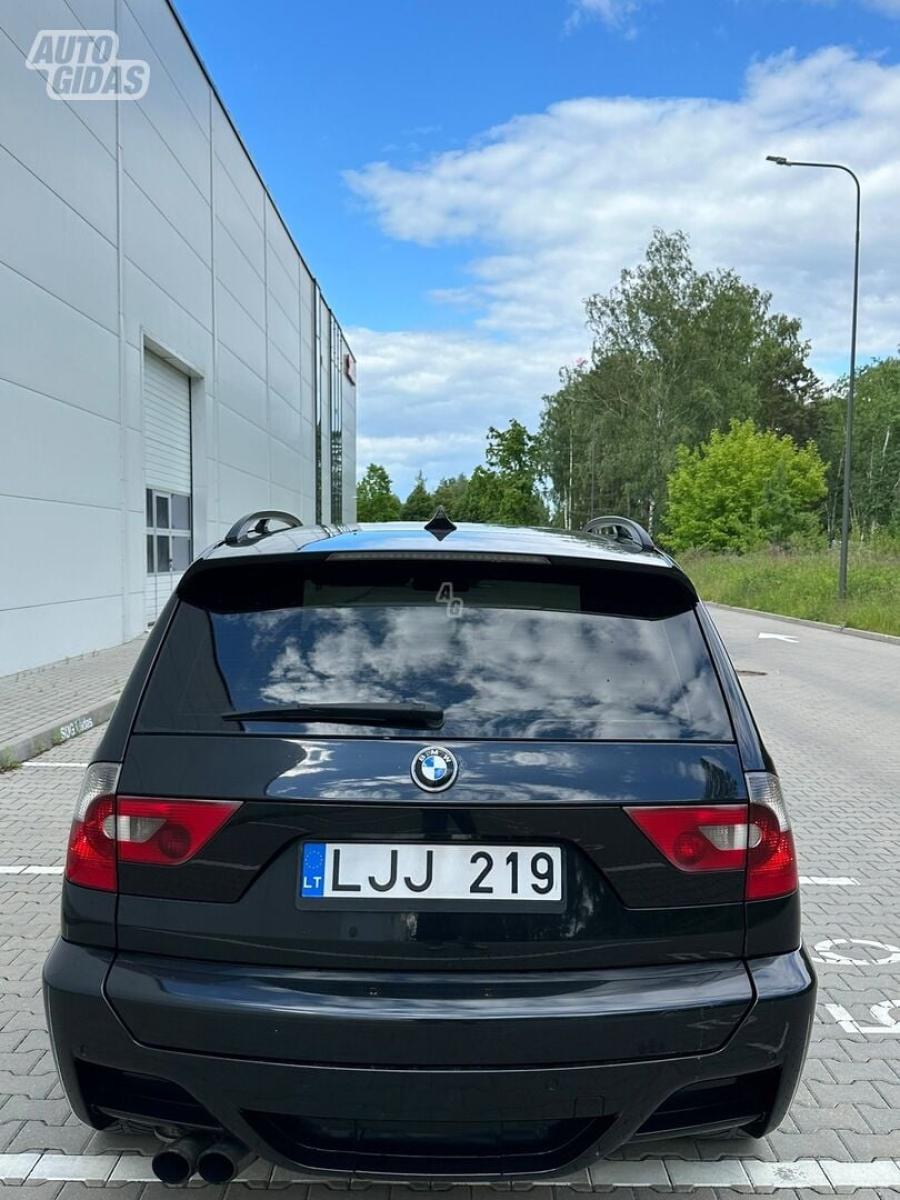 Black BMW X3 2004 in Kaunas, with an engine capacity of 3.00 L and mileage of 346 thousand km for 2900 €, photo 7 on AUTOMOTO.COM.LV