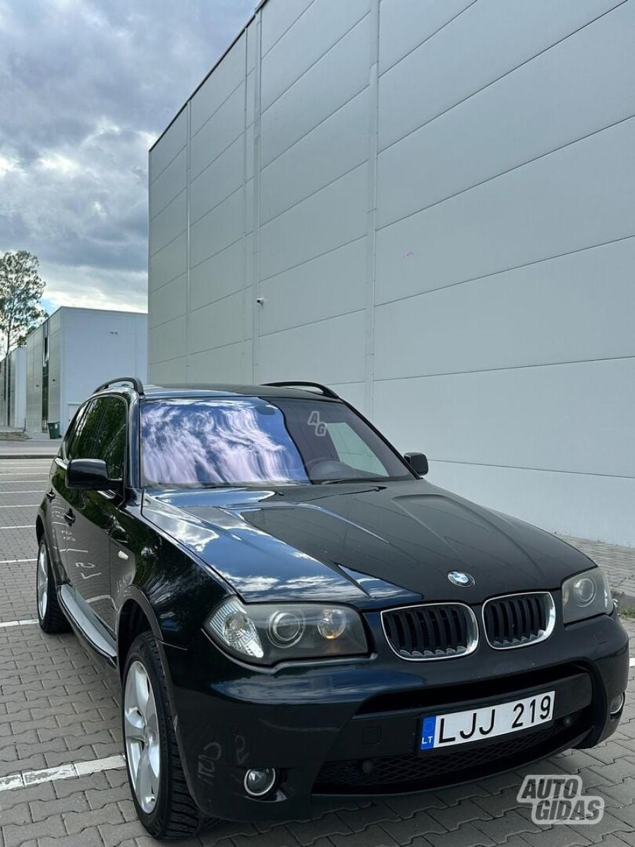 Black BMW X3 2004 in Kaunas, with an engine capacity of 3.00 L and mileage of 346 thousand km for 2900 €, photo 8 on AUTOMOTO.COM.LV