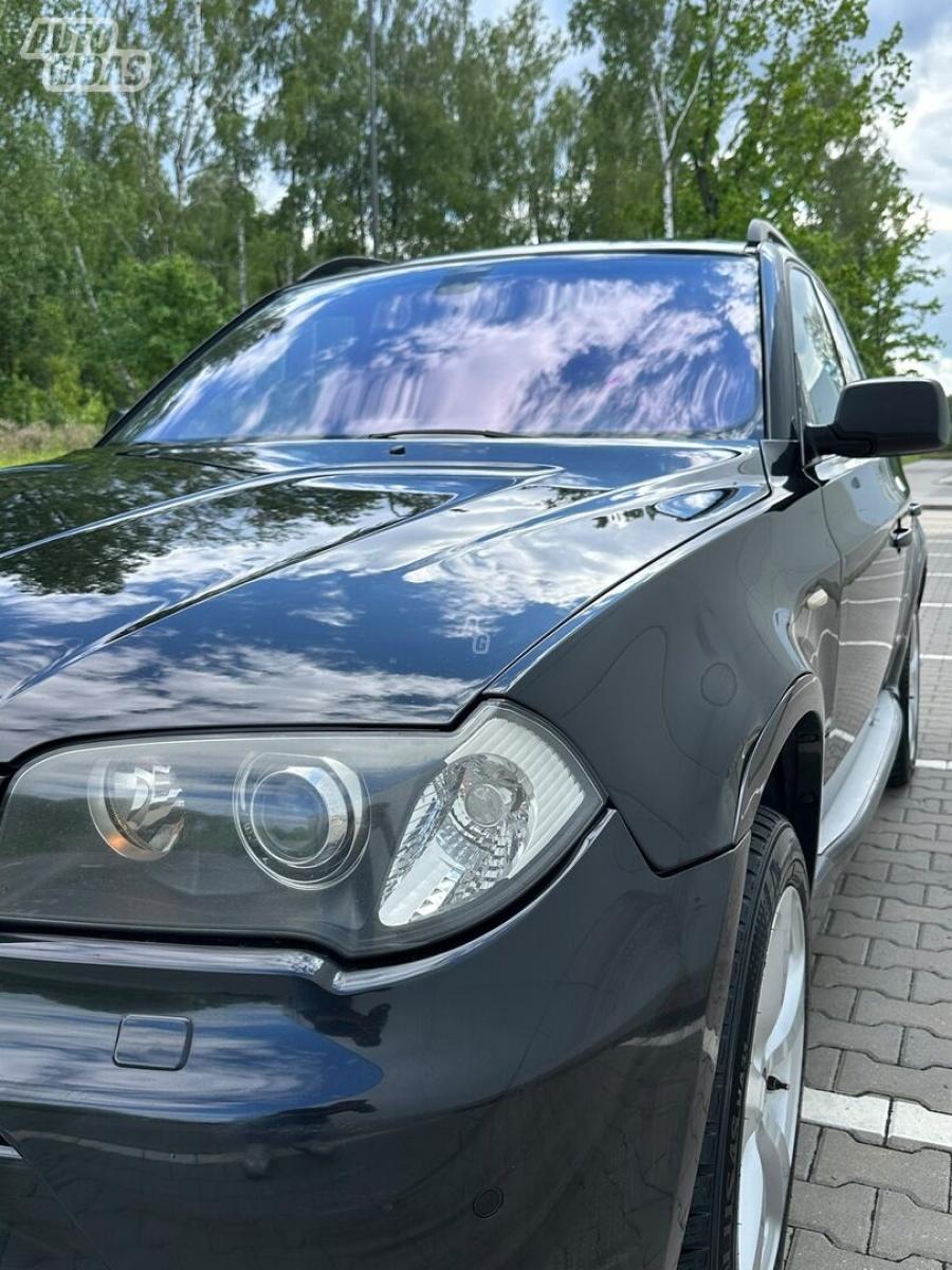 Black BMW X3 2004 in Kaunas, with an engine capacity of 3.00 L and mileage of 346 thousand km for 2900 €, photo 11 on AUTOMOTO.COM.LV