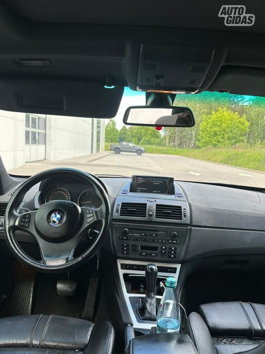 Black BMW X3 2004 in Kaunas, with an engine capacity of 3.00 L and mileage of 346 thousand km for 2900 €, photo 15 on AUTOMOTO.COM.LV
