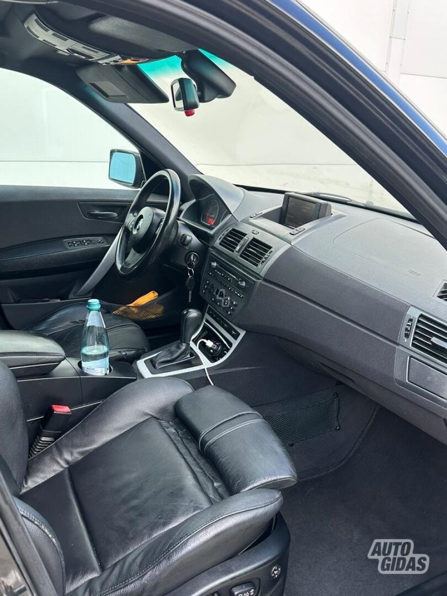 Black BMW X3 2004 in Kaunas, with an engine capacity of 3.00 L and mileage of 346 thousand km for 2900 €, photo 17 on AUTOMOTO.COM.LV