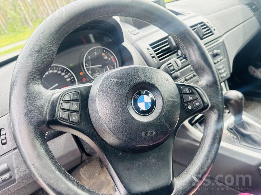 Black BMW X3 2004 in Riga, with an engine capacity of 3.00 L and mileage of 300 thousand km for 5250 €, photo 14 on AUTOMOTO.COM.LV