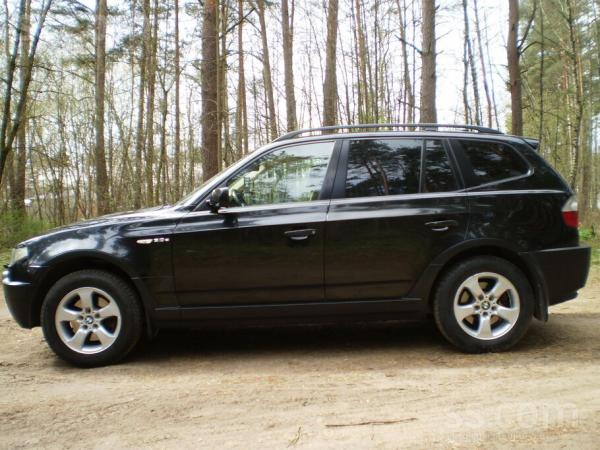 Melns BMW X3 2004 Daugavpils, ar dzinēja tilpumu 3.00 L un nobraukumu 422 tūkst. km par 2800 €, foto 2 vietnē AUTOMOTO.COM.LV