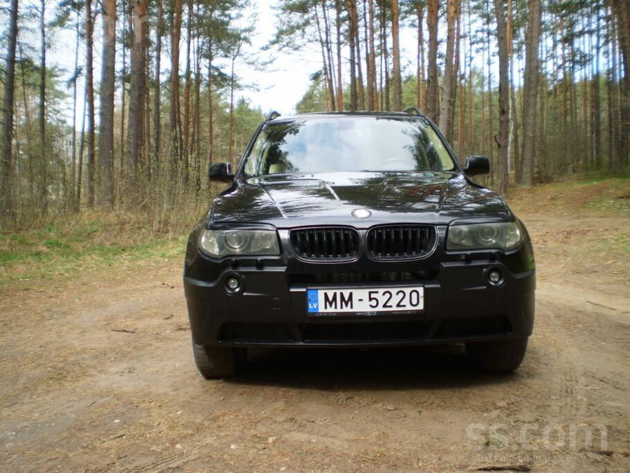 Черный БМВ Х3 2004 в Даугавпилс, объемом двигателя 3.00 л и пробегом 422 тыс. км за 2800 €, фото 6 на AUTOMOTO.COM.LV