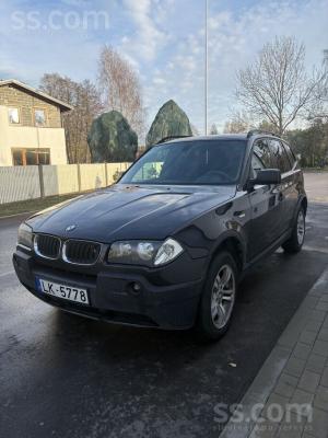 Черный БМВ Х3 2004 в Юрмала, объемом двигателя 2.00 л и пробегом 433 тыс. км за 3900 €, фото 3 на AUTOMOTO.COM.LV
