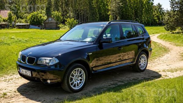 Melns BMW X3 2004 Rīga, ar dzinēja tilpumu 3.00 L un nobraukumu 308 tūkst. km par 4600 €, foto 3 vietnē AUTOMOTO.COM.LV