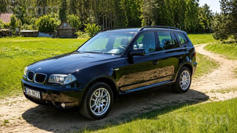 Black BMW X3 2004 in Riga, with an engine capacity of 3.00 L and mileage of 308 thousand km for 4600 €, photo 4 on AUTOMOTO.COM.LV