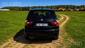Black BMW X3 2004 in Riga, with an engine capacity of 3.00 L and mileage of 308 thousand km for 4600 €, photo 7 on AUTOMOTO.COM.LV